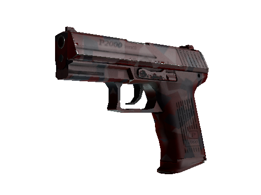 P2000 | 红色碎片迷彩 (崭新出厂)_csgo饰品交易-C5game饰品交易平台