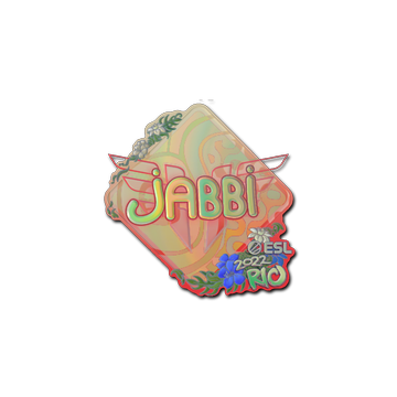印花 | jabbi（全息）| 2022年里约热内卢锦标赛_csgo饰品交易-C5game饰品交易平台